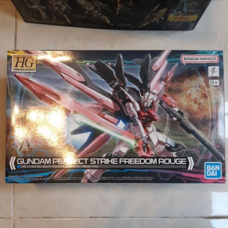Jual HG Gundam Perfect Strike Freedom Rouge Bandai | Shopee Indonesia