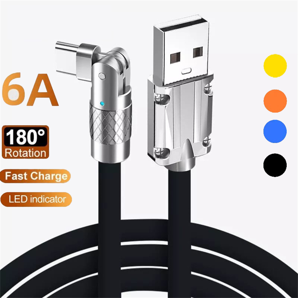 Jual Kabel Data 120W Super Kabel Data Micro Usb 6A Micro USB 6A Liquid ...