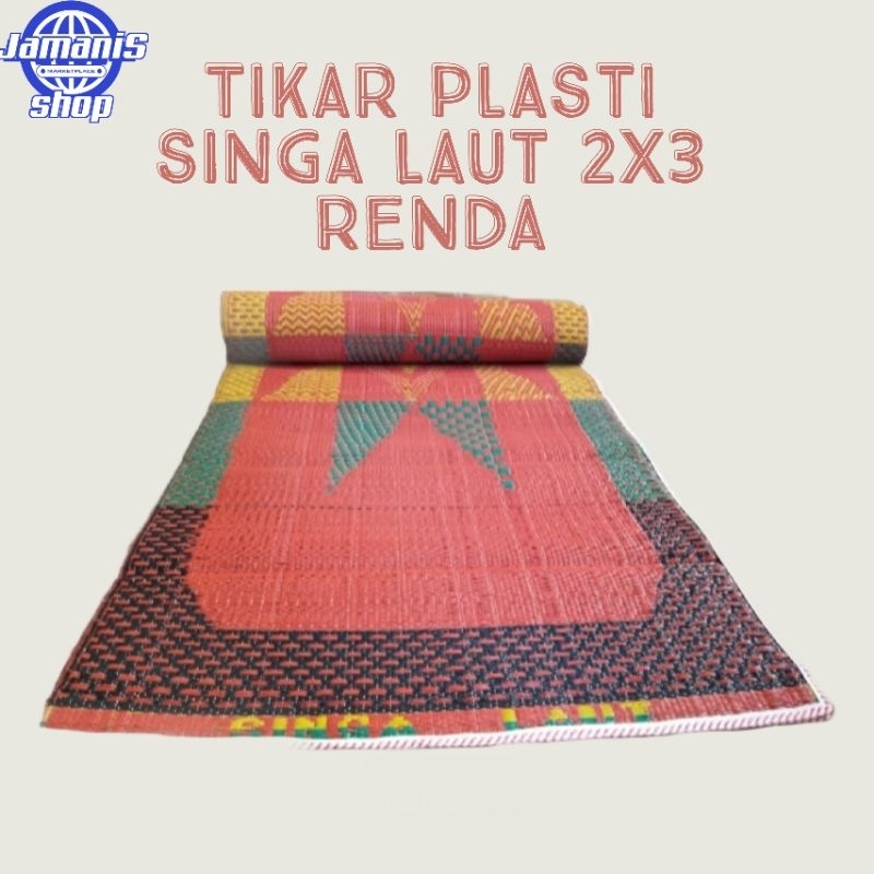 Jual tikar plastik merk asli singa laut ukuran 2x3meter | Shopee Indonesia
