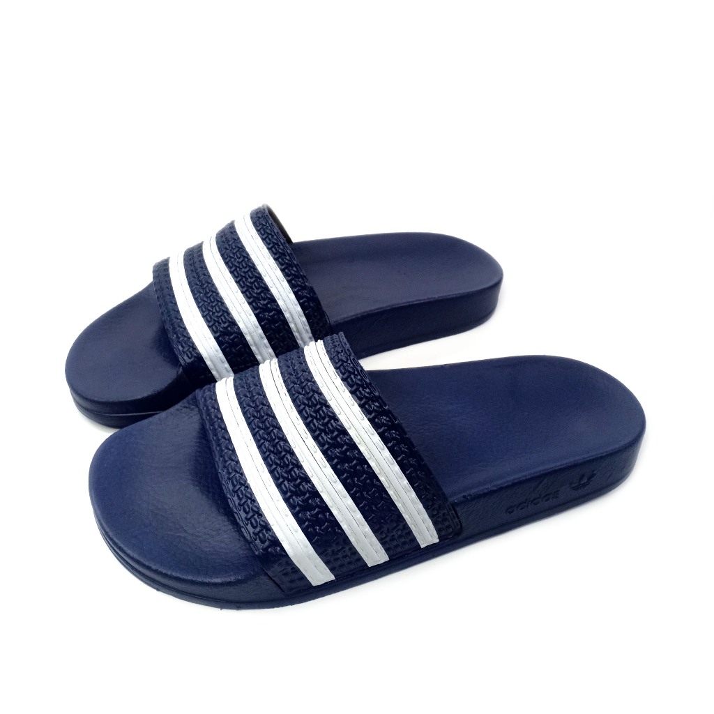 Jual Sandal slide Casual Adidas pria wanita tipe selop slip on warna ...