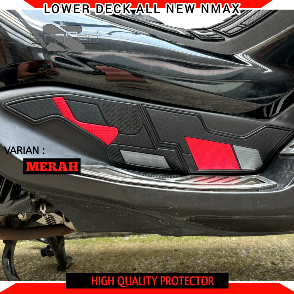 Jual Variasi Nmax New Side Deck Aksesoris Body Protector Bahan Karet ...