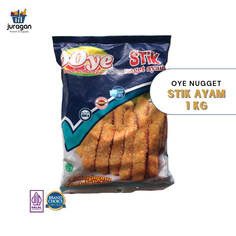 Jual STICK NUGGET AYAM 1000gr Oye | Shopee Indonesia