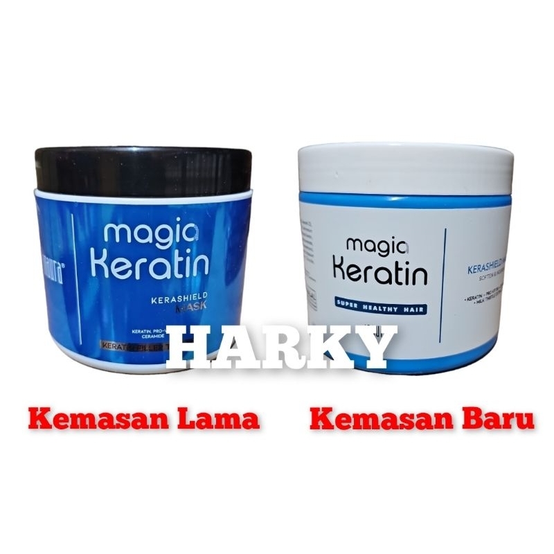 Jual Inaura Magic Keratin Kerashield Hair Mask 500ml Inaura Keratin ...