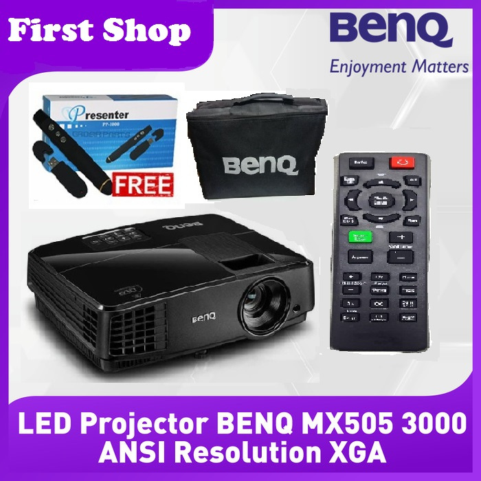Jual Proyektor Benq MX505 Brightness 3000 Lumens | Shopee Indonesia