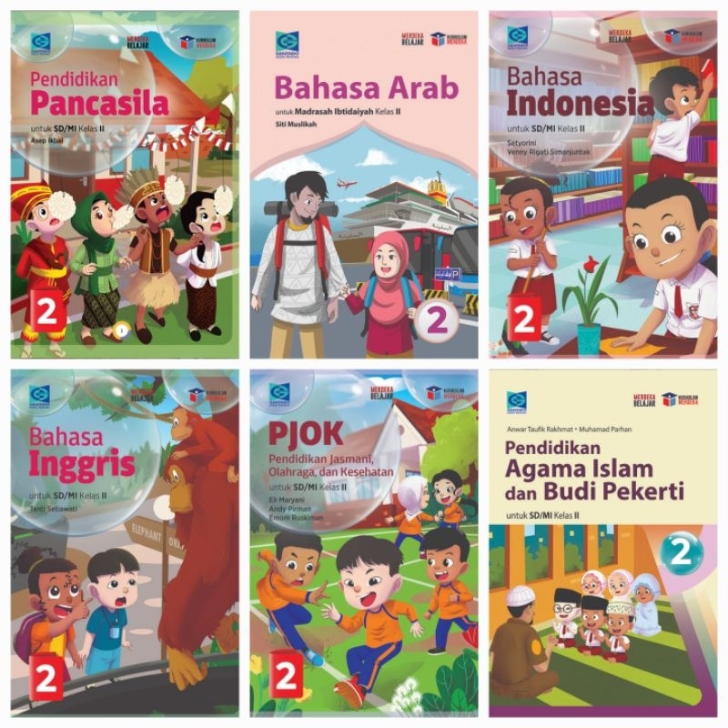 Jual GRAFINDO KURIKULUM MERDEKA KELAS 2 SD/MI | Shopee Indonesia