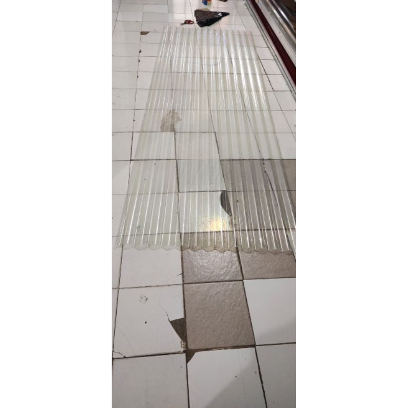Jual ATAP FIBER GELOMBANG ASBES TRANSPARANT | Shopee Indonesia
