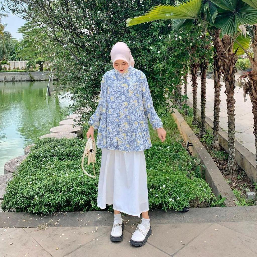 Jual Tunik Jumbo ld 120 130 Motif Terbaru Kekinian Bahan Rayon Busui ...