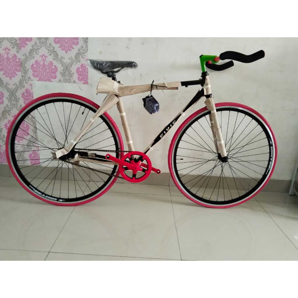 Jual Sepeda Fixie 700c Hi-Ten Steel | Shopee Indonesia