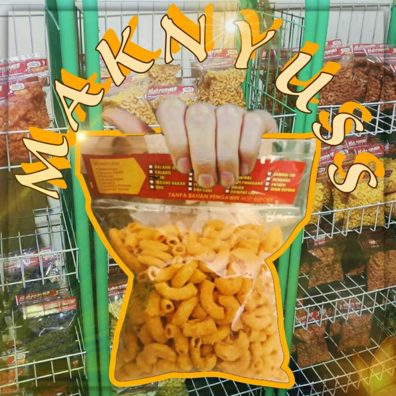 Jual makaroni bantat MAKNYUS 160 gr berbagai macam rasa dan dijamin ...
