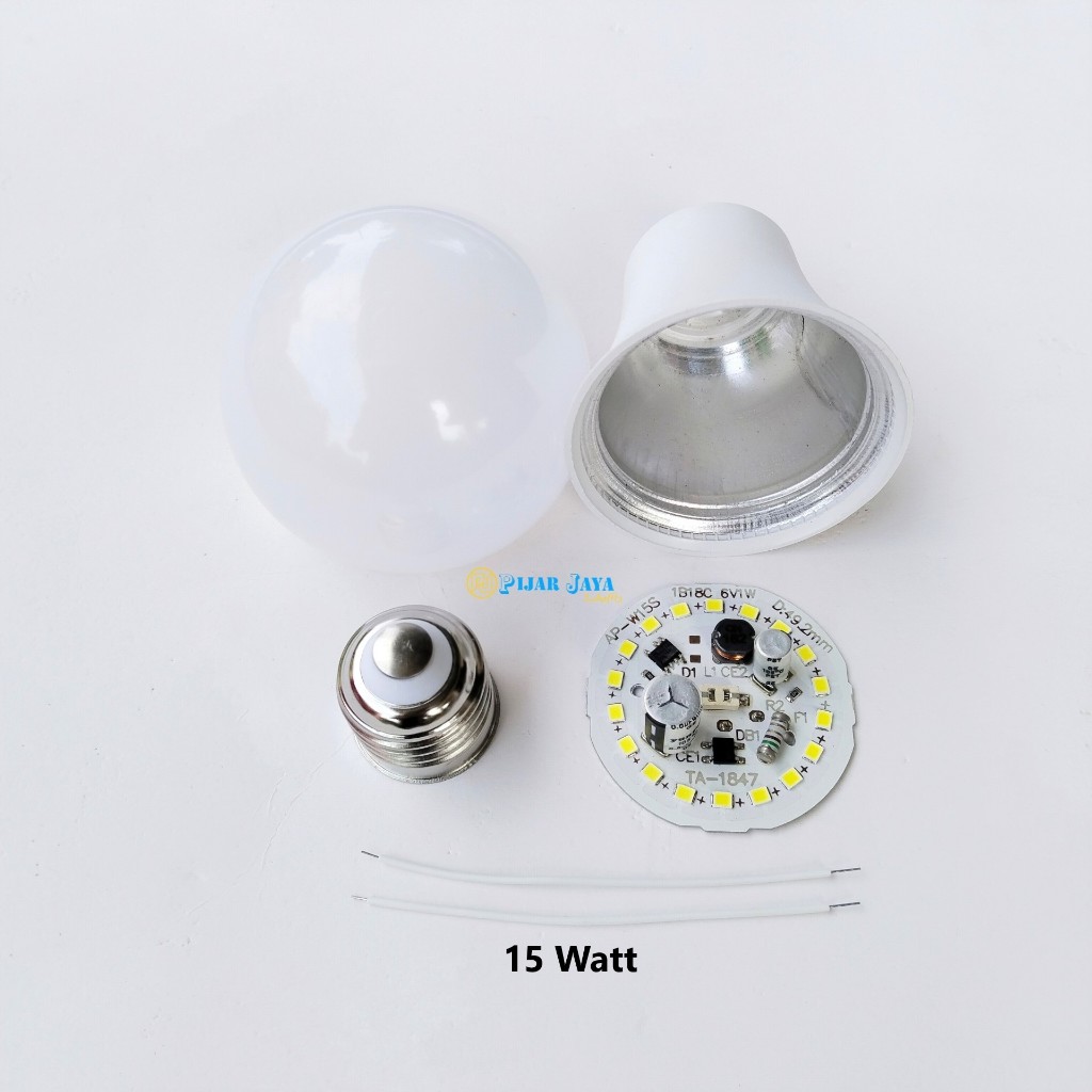 Jual Paket Lampu LED Ekonomis Full Set Siap Rakit 5 7 9 12 15 18 20 25 ...