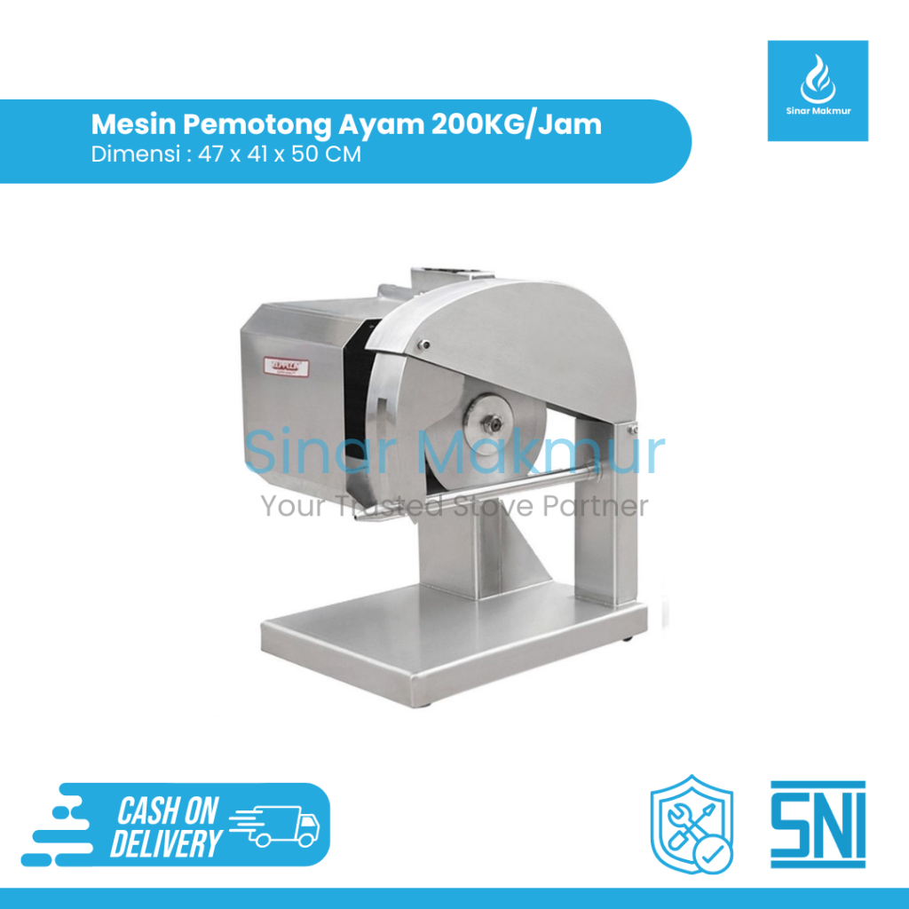 Jual Mesin Potong Ayam Electric 200 KG / JAM Body & Pisau Stainless ...