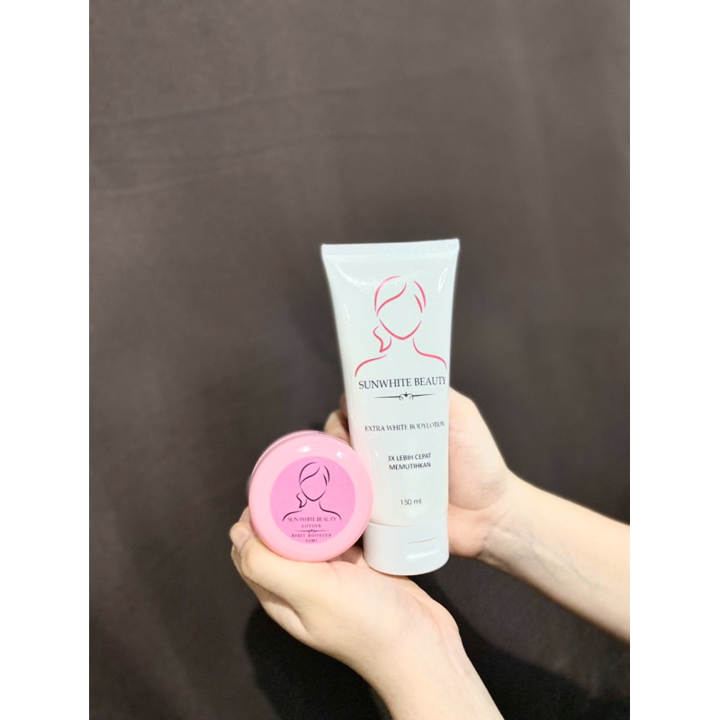 Jual PAKET EXTRA WHITE BODYLOTION SUNWHITE BEAUTY 150ML | Shopee Indonesia