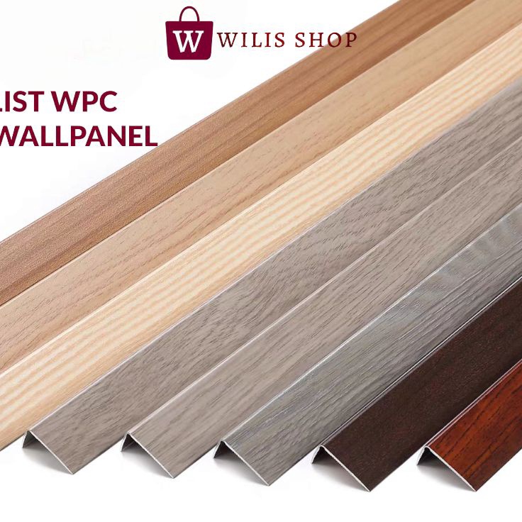 Jual 77 29 METER LIST SUDUT SIKU L WPC WALLPANEL LIST PENUTUP WPC PER ...