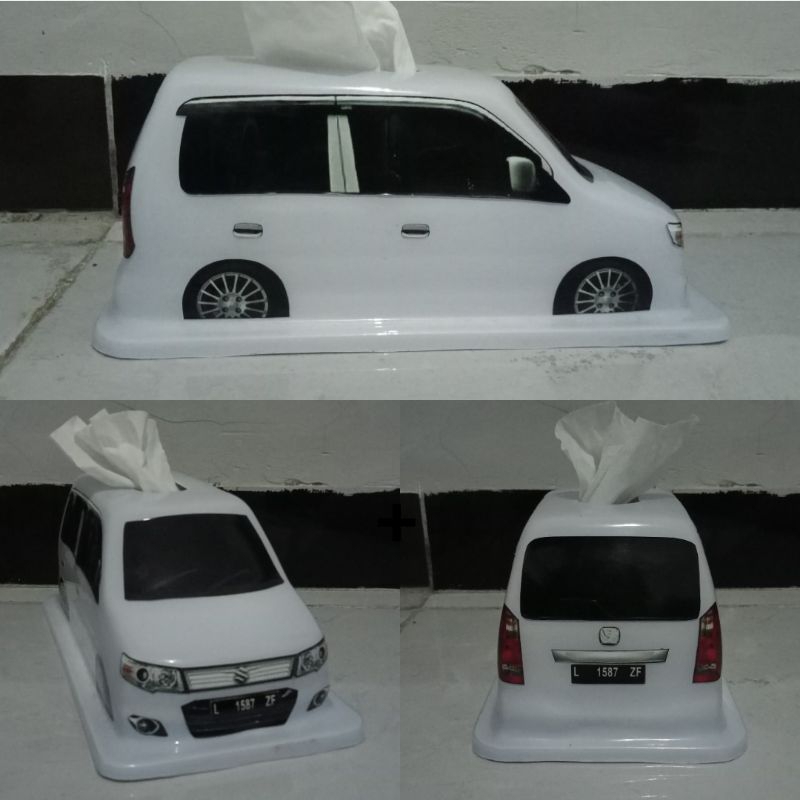 Jual (Karimun Series) Kotak Tissue Minimalis Bentuk Mobil/Tempat Tisu ...