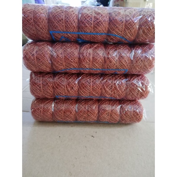 Jual BENANG JAHIT SEPATU NILON COKLAT || BENANG BANGUNAN BENANG NYLON 1 ...