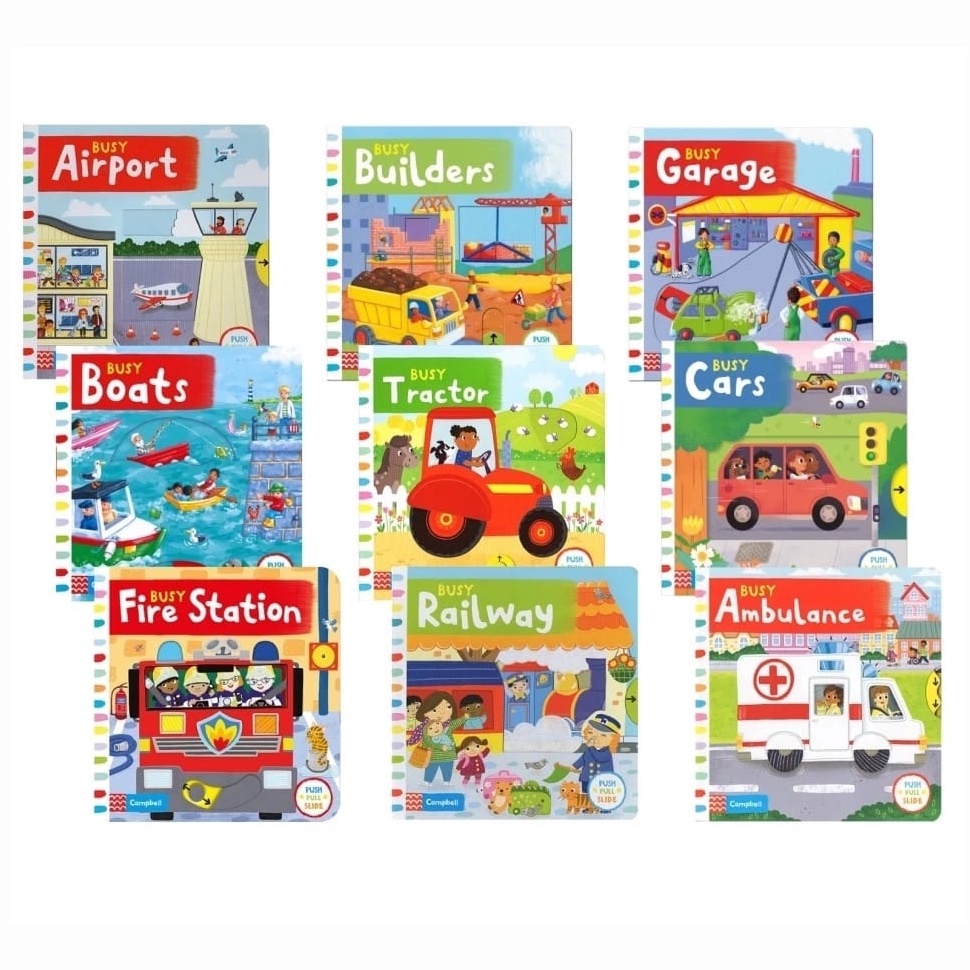 Jual Campbell Push Pull Slide Buku Anak Baby busy book First Explorers ...