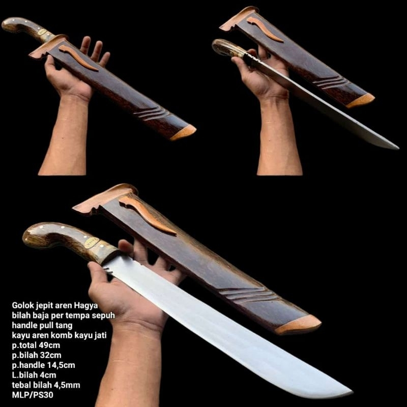 Jual Termurah Golok Cibatu/golok pemotong kayu dan bambu/golok asli ...