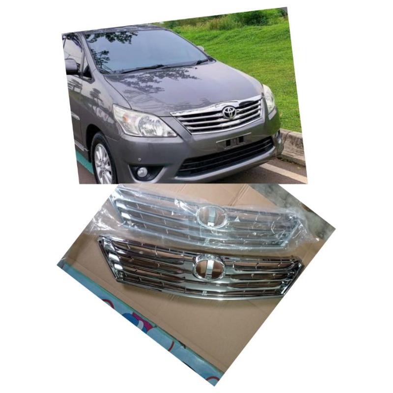 Jual Grill Depan Radiator Mobil Toyota Kijang Grand Innova 2012-2013 ...