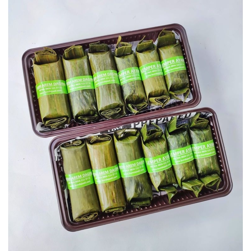 Jual Paket LempAr (Lemper Ayam + Arem-Arem Daging) | Shopee Indonesia