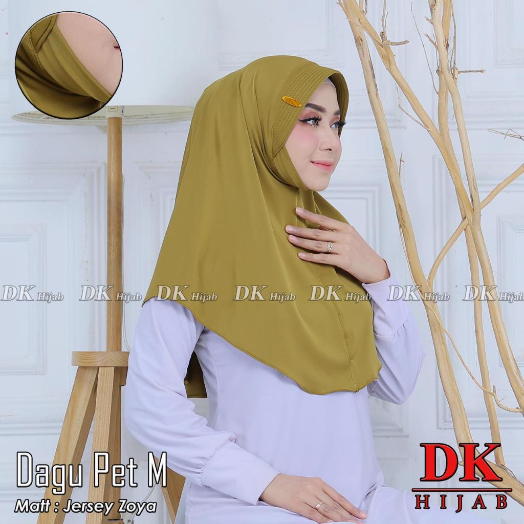 Jual Jilbab Bergo Malaysia Dagu Pet M Jersey Zoya Premium | Shopee Indonesia