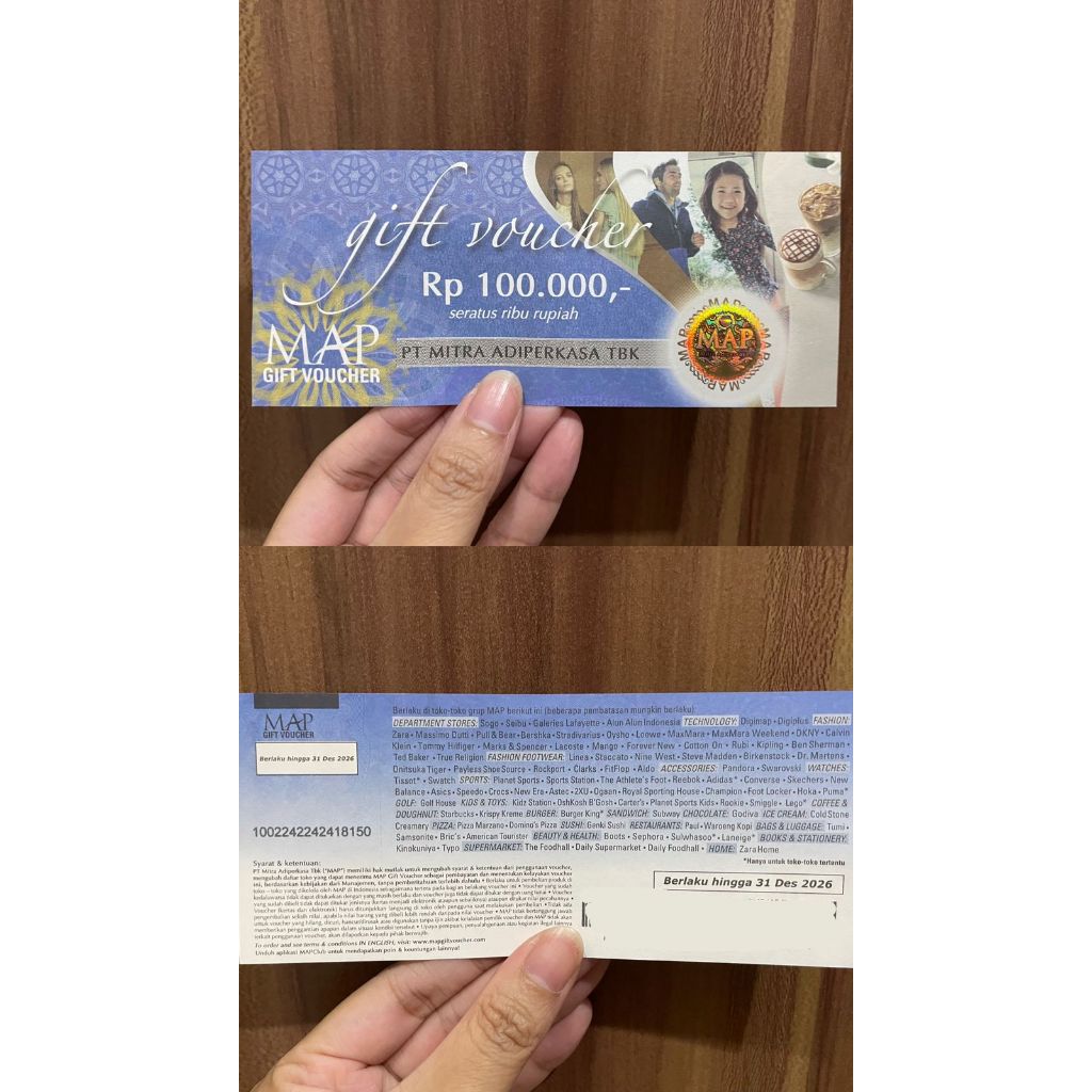 Jual Voucher MAP | Shopee Indonesia