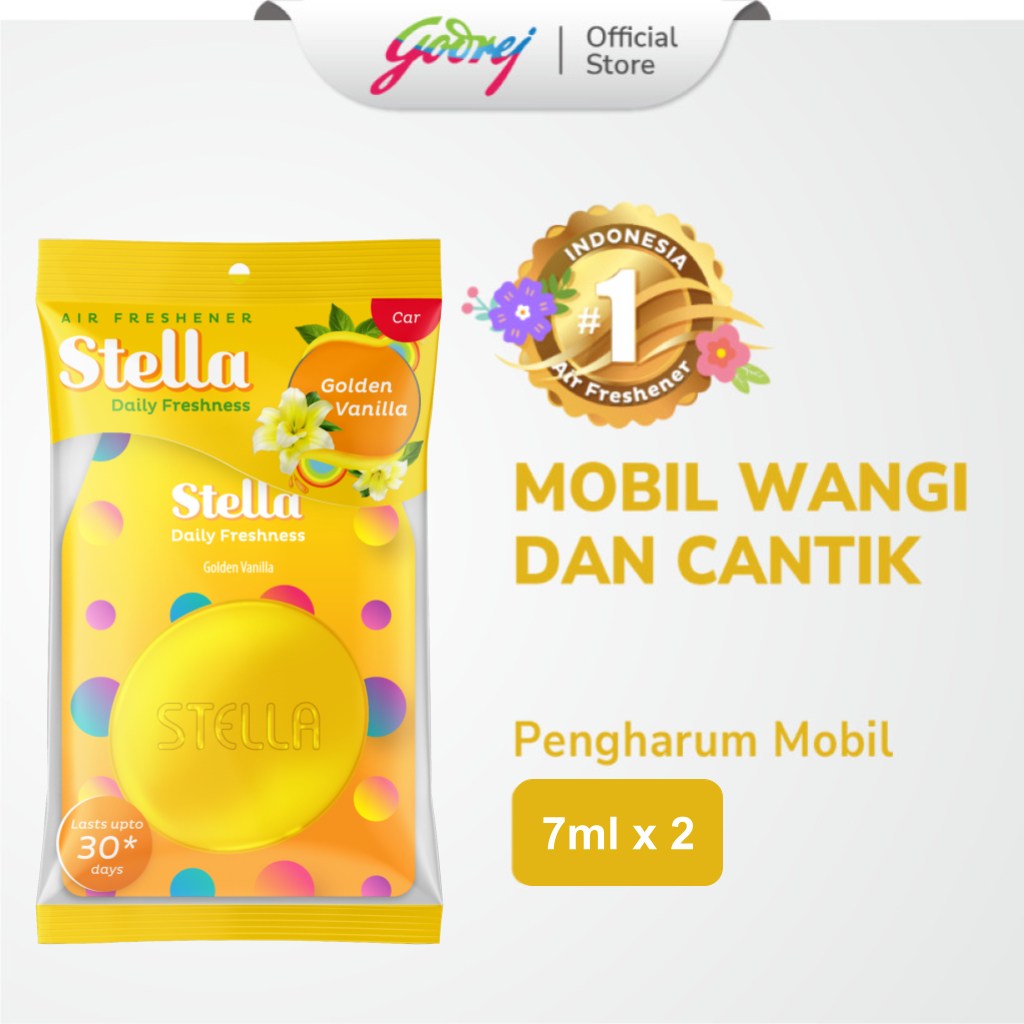 Jual Stella Daily Freshness Golden Vanilla 7ml x2 - Pengharum Ruangan ...