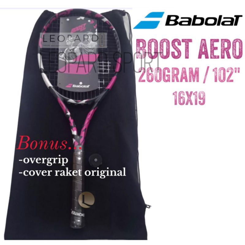 Jual Raket Tenis Babolat BOOST AERO PINK 102" 260g / Tennis Racket ...