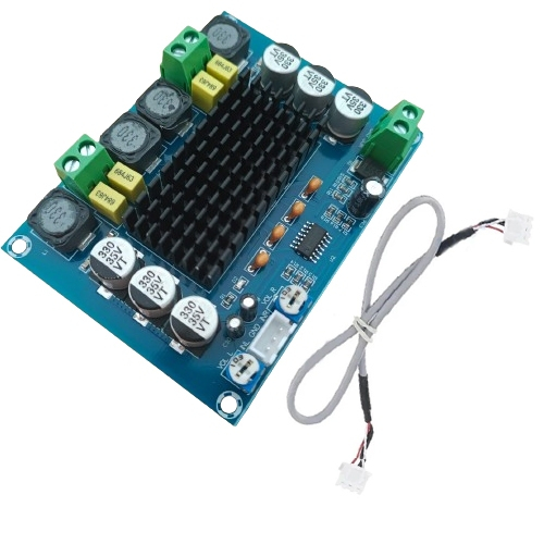 Jual Hi Power Amplifier 2x120W Stereo Dual Speaker XH-M543 high quality ...