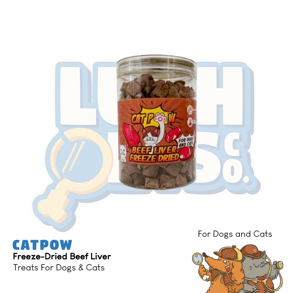Jual CATPOW Freeze-Dried Beef Liver Dog and Cat Treats | Shopee Indonesia