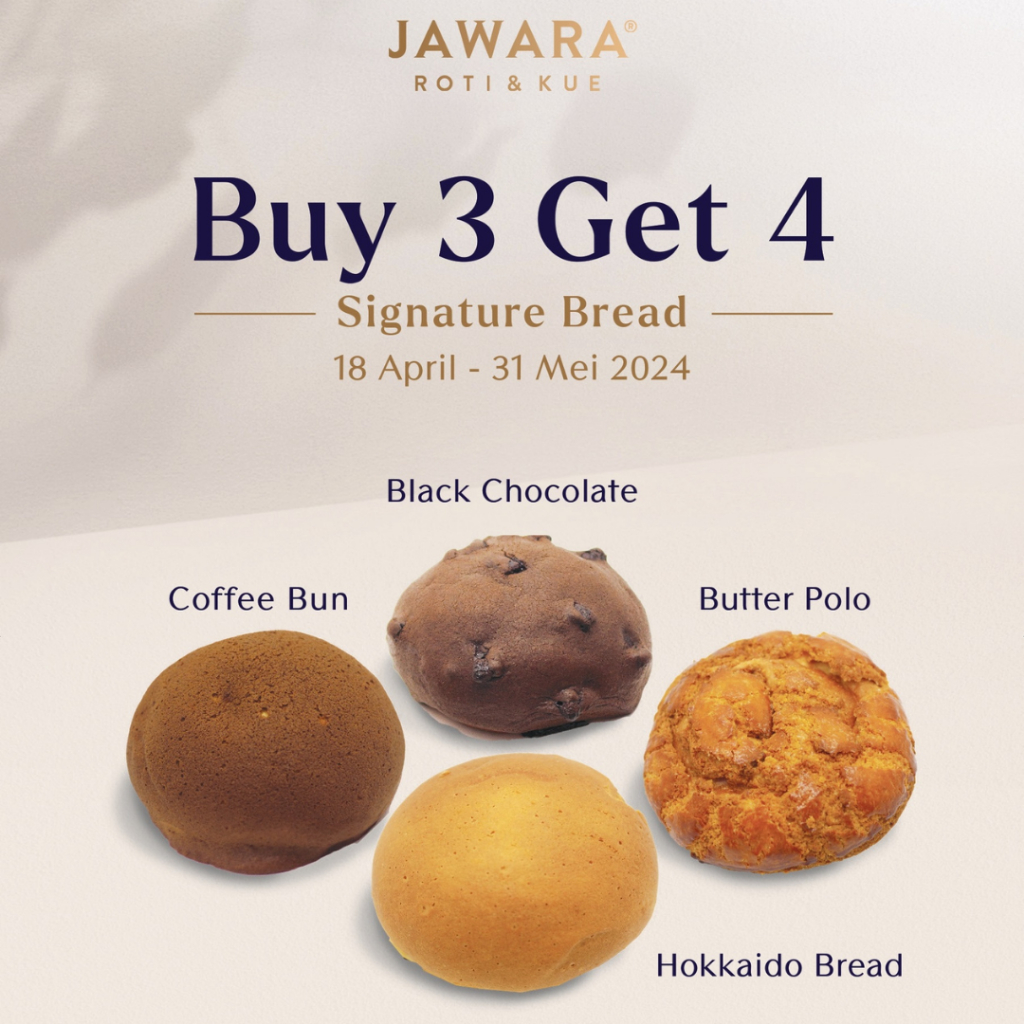 Jual Jawara Roti & Kue - Buy 3 Get 4 - Jawara Signature Bun - Premium ...