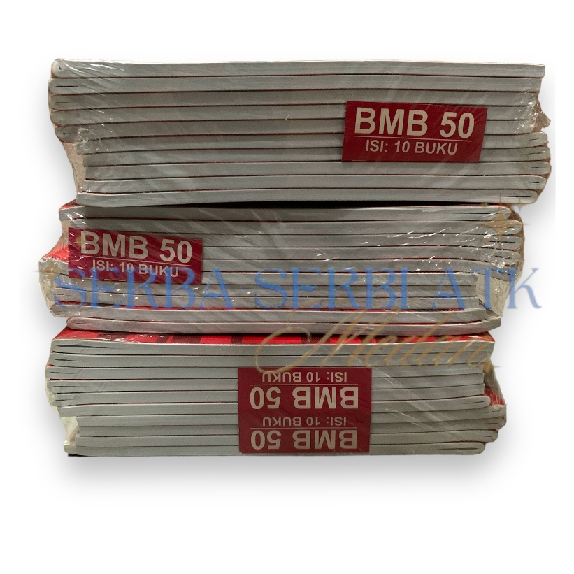 Jual BUKU TULIS PANJANG BMB CAMPUS 50 LEMBAR (1 PACK 10 BUKU) | Shopee Indonesia
