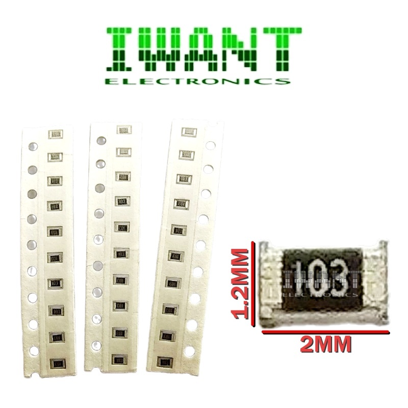 Jual 10PCS 1STRIP RESISTOR SMD 0805 12 OHM 4.7OHM 8.2 OHM 10 OHM 15 OHM 20 OHM 27 OHM 33 OHM 39 ...