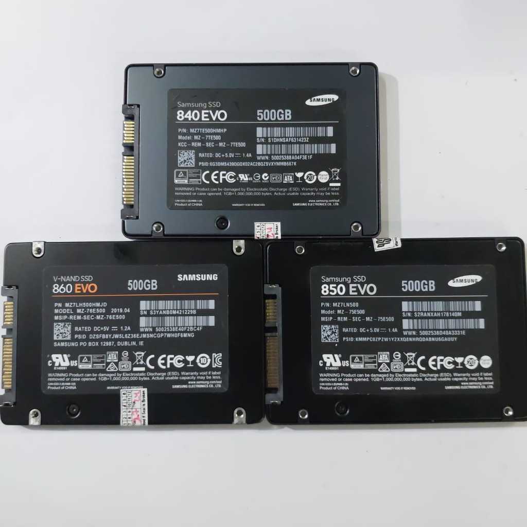 Jual ssd Samsung 850 Evo 500gb sata Ssd 500gb 840evo 850evo 860evo 870evo | Shopee Indonesia