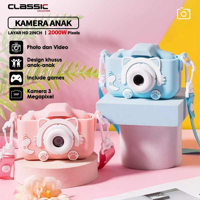Jual Kids Camera/Kamera Anak /Mini Digital /Mini Camera /For Kids ...