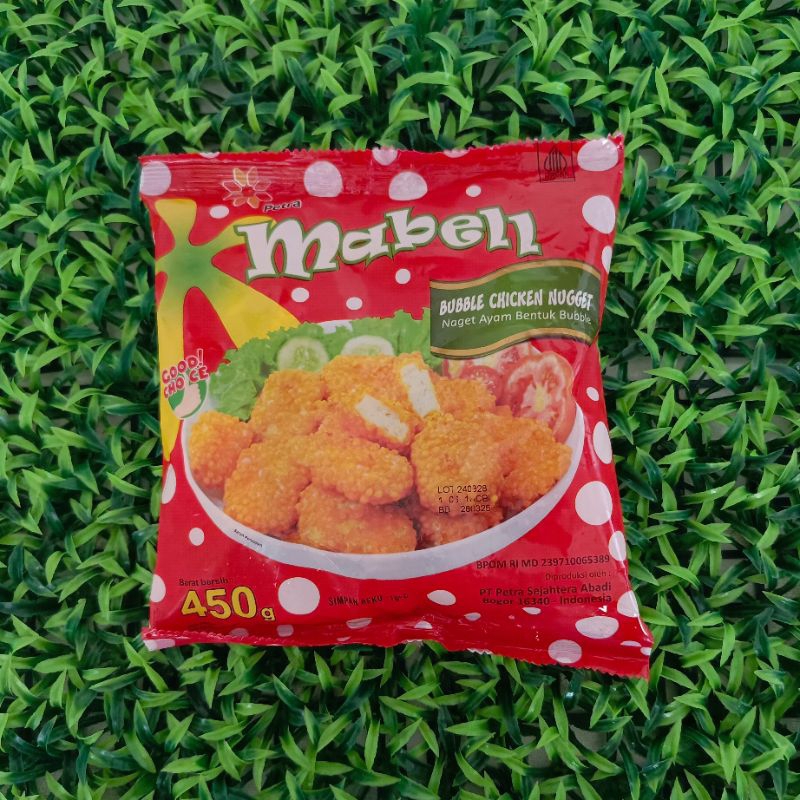 Jual Mabell Chicken Nugget Crispy Bubble - Berat 450 Gr | Shopee Indonesia