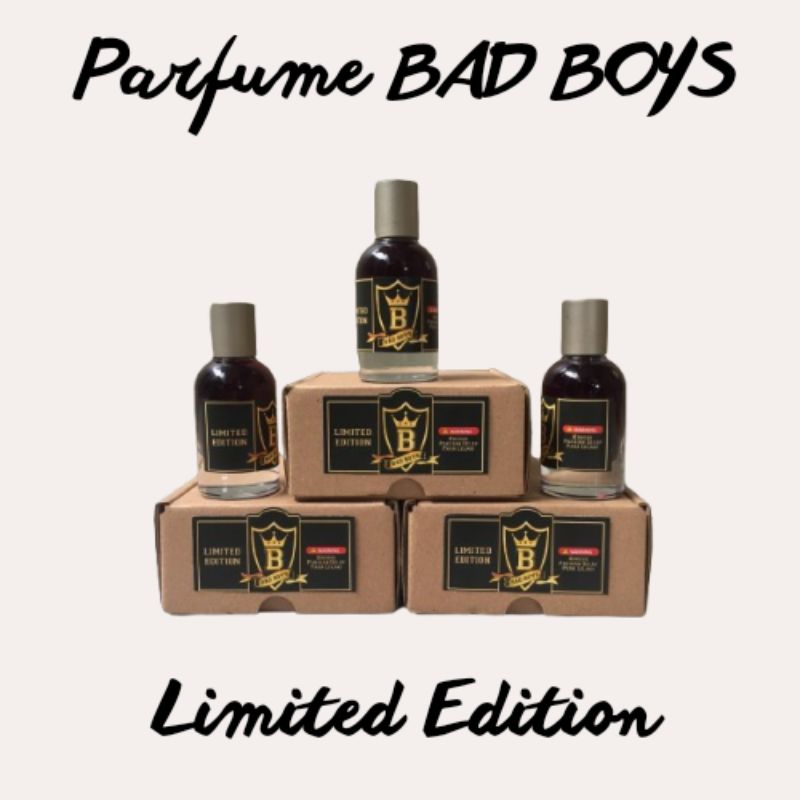Jual Parfum Bad Boys Parfum Pria Pemikat Wanita Aroma Original LIMITED ...