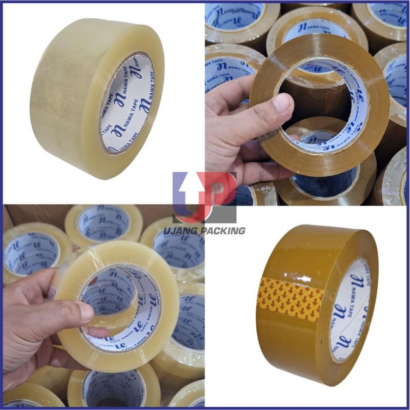Jual LAKBAN BENING/LAKBAN COKLAT 200 YARD (6PCS) | Shopee Indonesia
