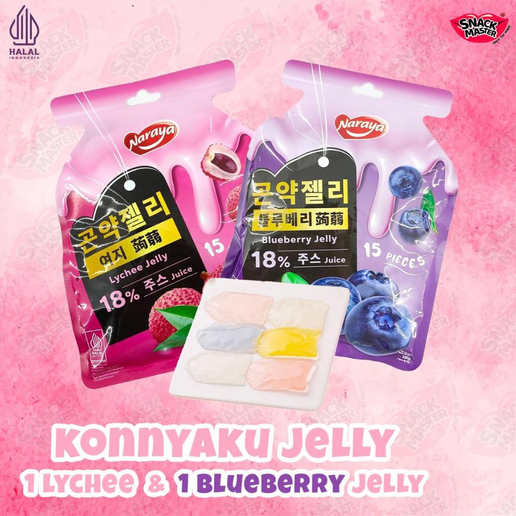 Jual [BUNDLE 2&3 KONNYAKU JELLY] Naraya Konnyaku Jelly (MANGO / LYCHEE / BLUEBERRY / ASSORTED ...