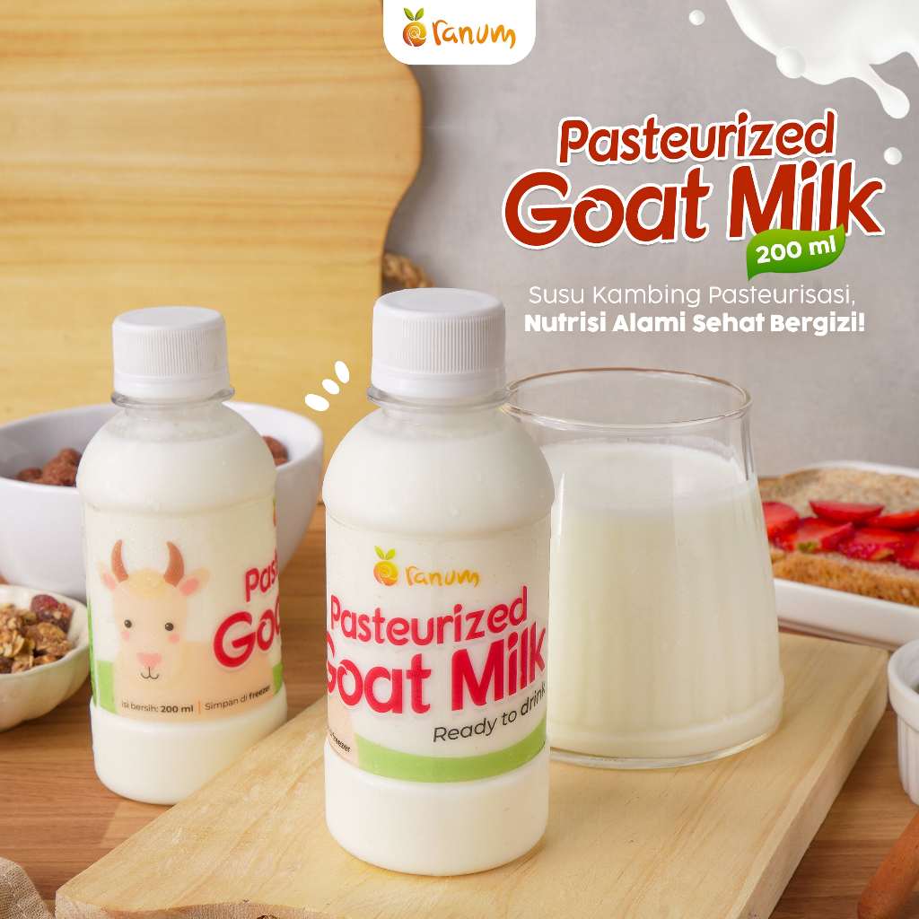 Jual SUSU KAMBING PASTEURISASI (200ml) | Pasteurized Goat Milk - Murni ...