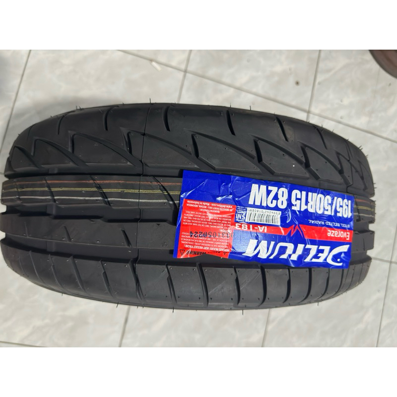 Jual ban semi slick 195 50 r15 merk delium kondisi baru | Shopee Indonesia