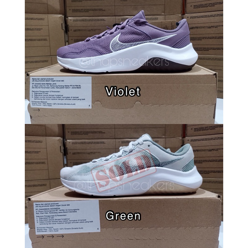 Jual Sepatu Nike Legend Essential 3 Next Nature Original BNIB Resmi ...