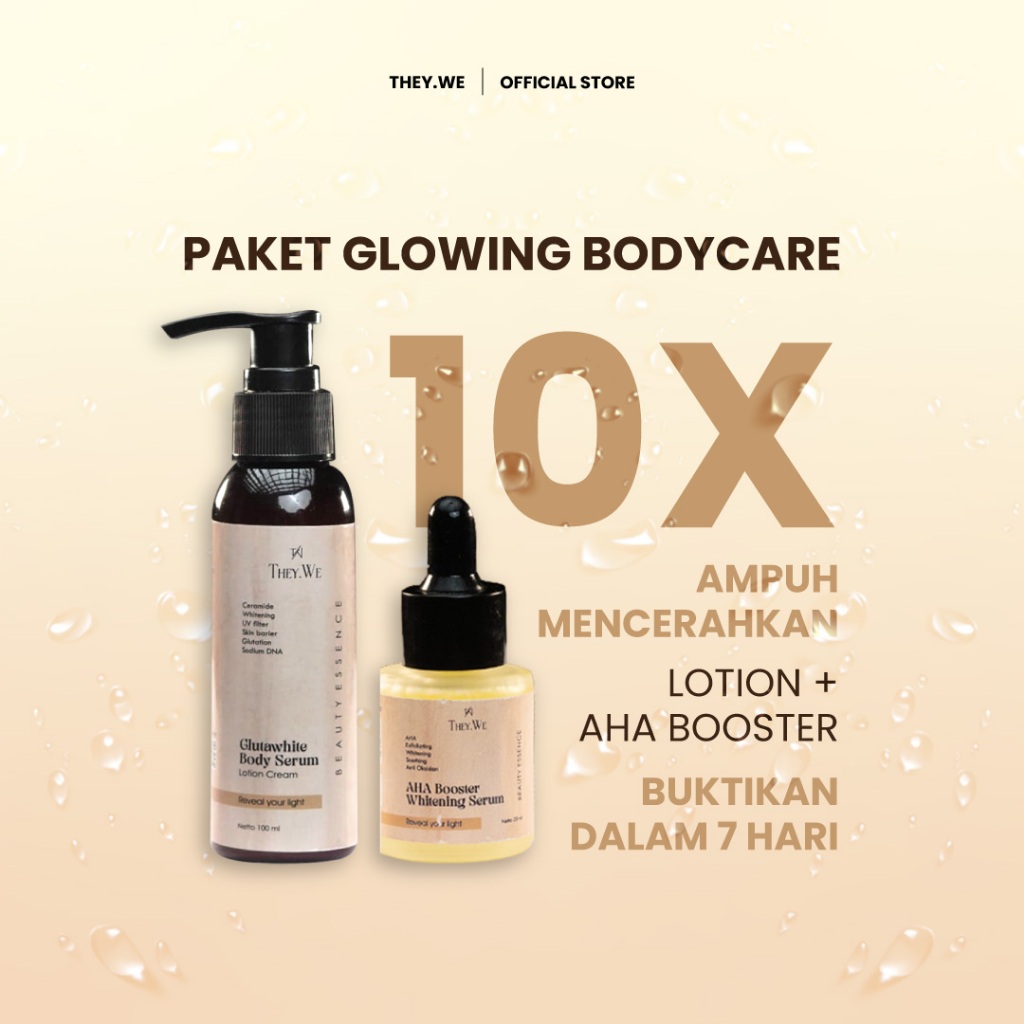 Jual They.We - Whitening Body Lotion & Serum Booster Pemutih Badan HB Dosting BPOM | Shopee ...