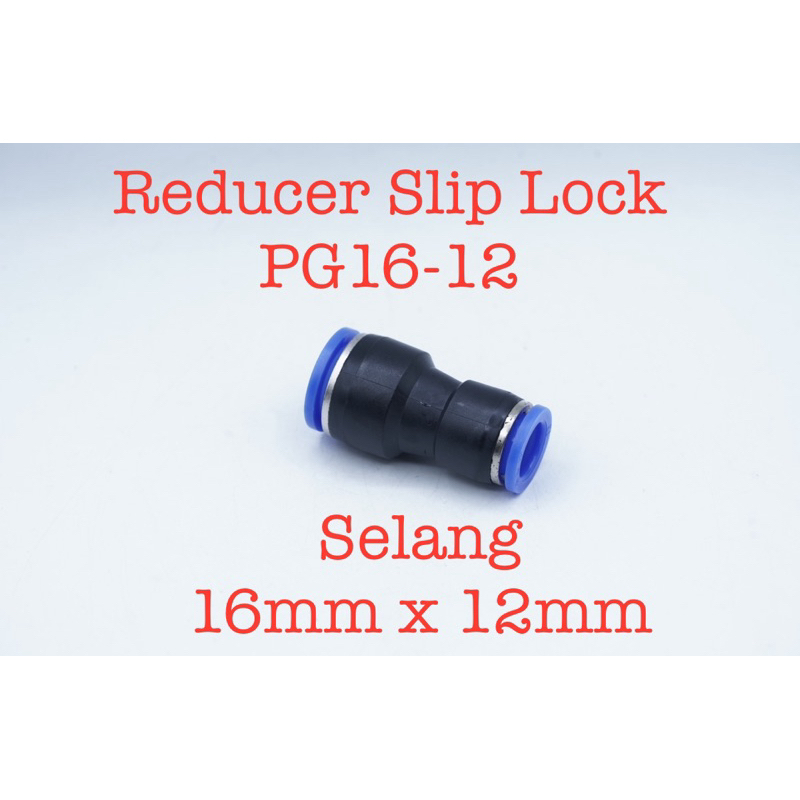 Jual PG16-12 Konektor Fitting Lurus Reducer Slip Lock Selang 16mm X ...