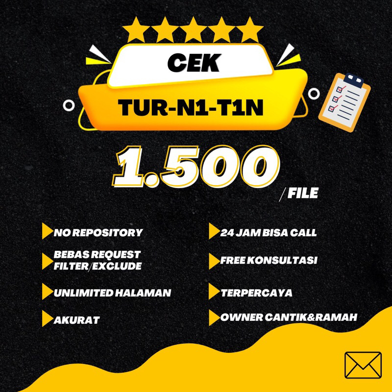Jual CEK PLAGIASI TURNIT NO REPOSITORY FAST RESPON | Shopee Indonesia