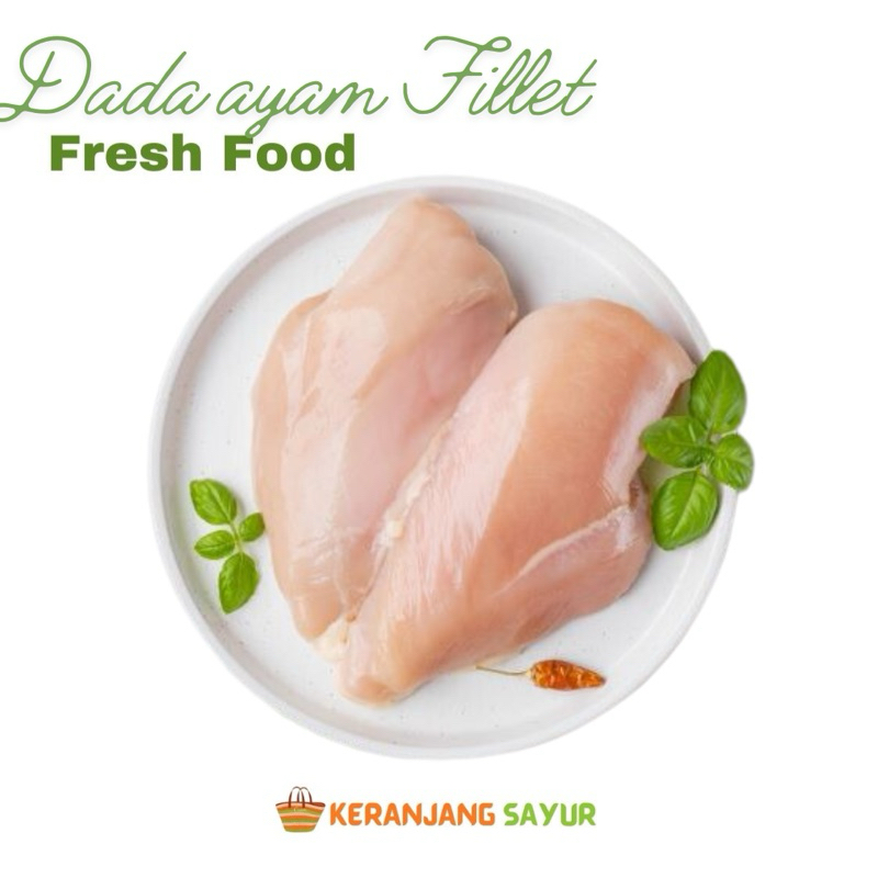 Jual Fillet Dada ayam Broiler | Daging Filet 500gr | Shopee Indonesia