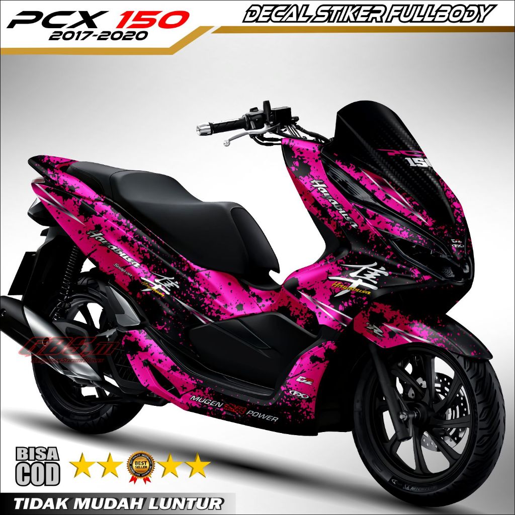 Jual Decal Stiker Variasi Fullbody Motor PCX 150 Tahun 2017-2020 Motif ...