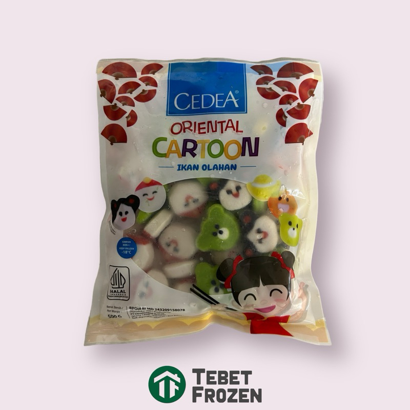 Jual CEDEA ORIENTAL CARTOON 500GR - TEBET FROZEN | Shopee Indonesia