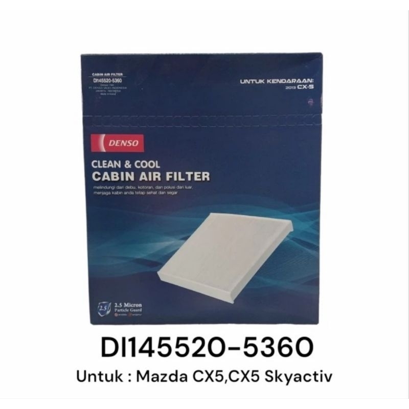Jual FILTER CABIN AC MAZDA CX5 MAZDA CX-5 MAZDA CX5 SKYACTIV ASLI DENSO ...