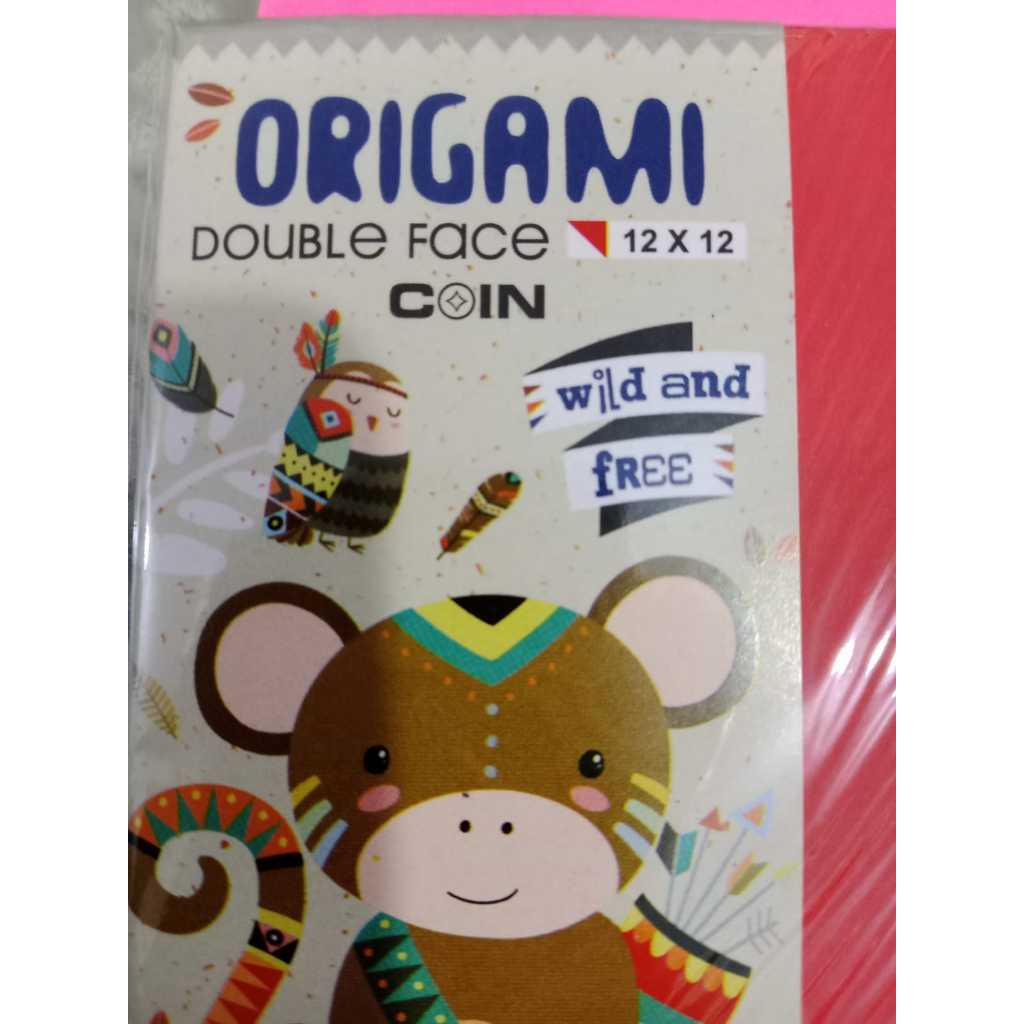 Jual Kertas Origami Double Face / Origami 2 Sisi Besar dan Kecil ...