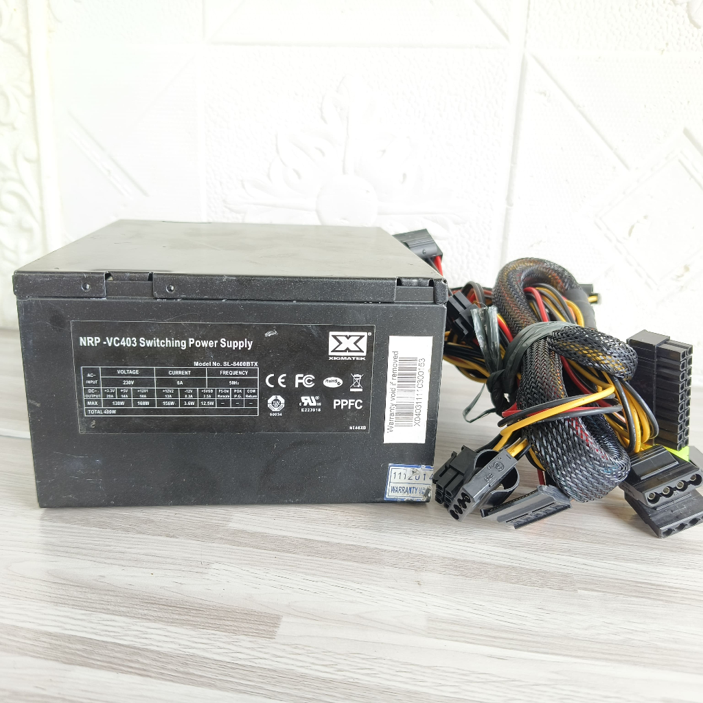 Jual PSU GAMING XIGMATEK 400W PURE | Shopee Indonesia